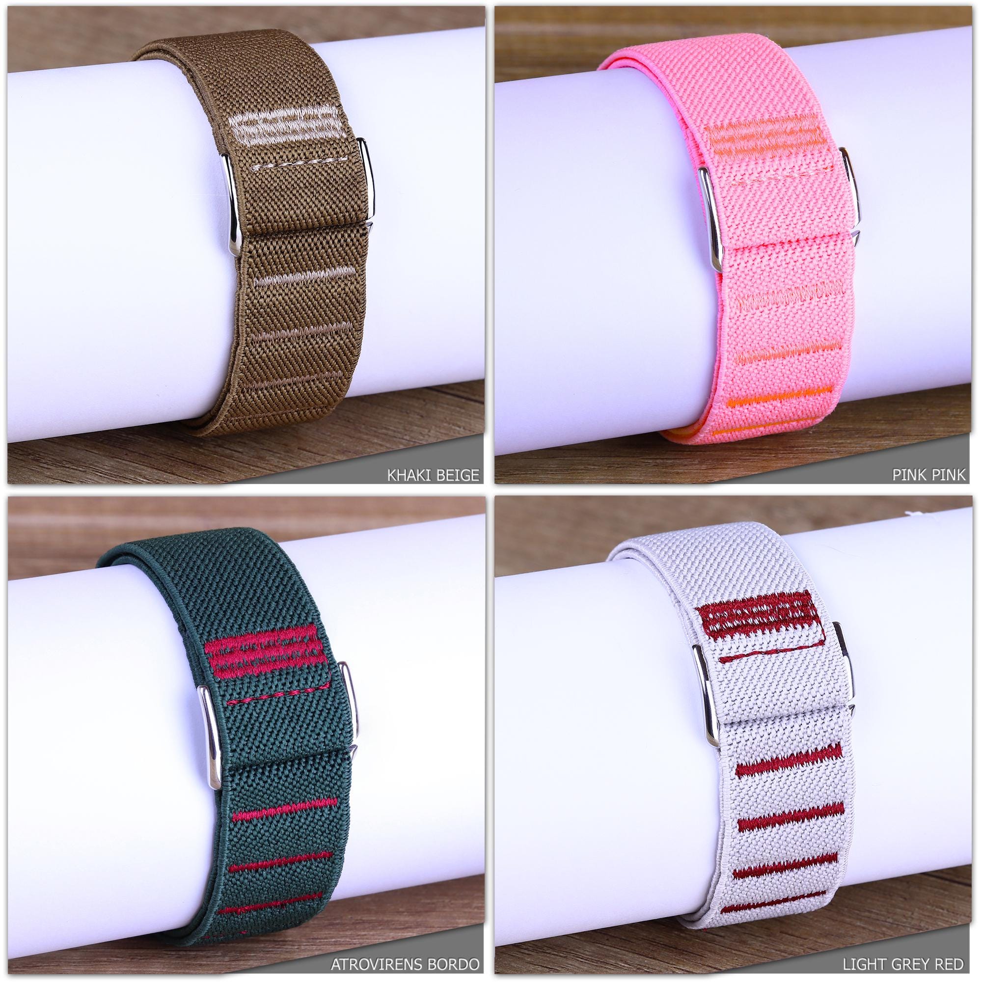 For Samsung Galaxy Watch Ultra 7 Band Adjustable Hook and Slot Elastic ...