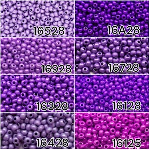 10/0 Preciosa Seed Beads Rocailles. Chalk - Terra Pearl. Glass Czech ...