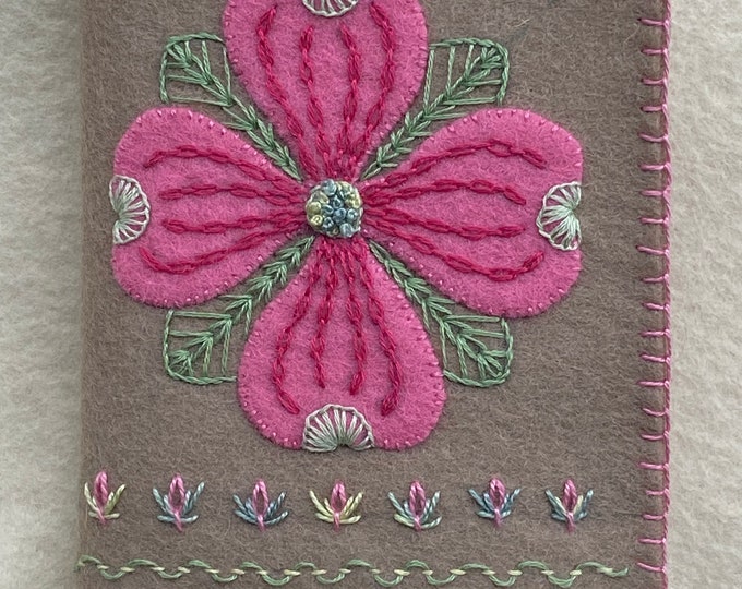 Little Bird Needle Book PDF Pattern for Hand Embroidery on Wool Felt ...