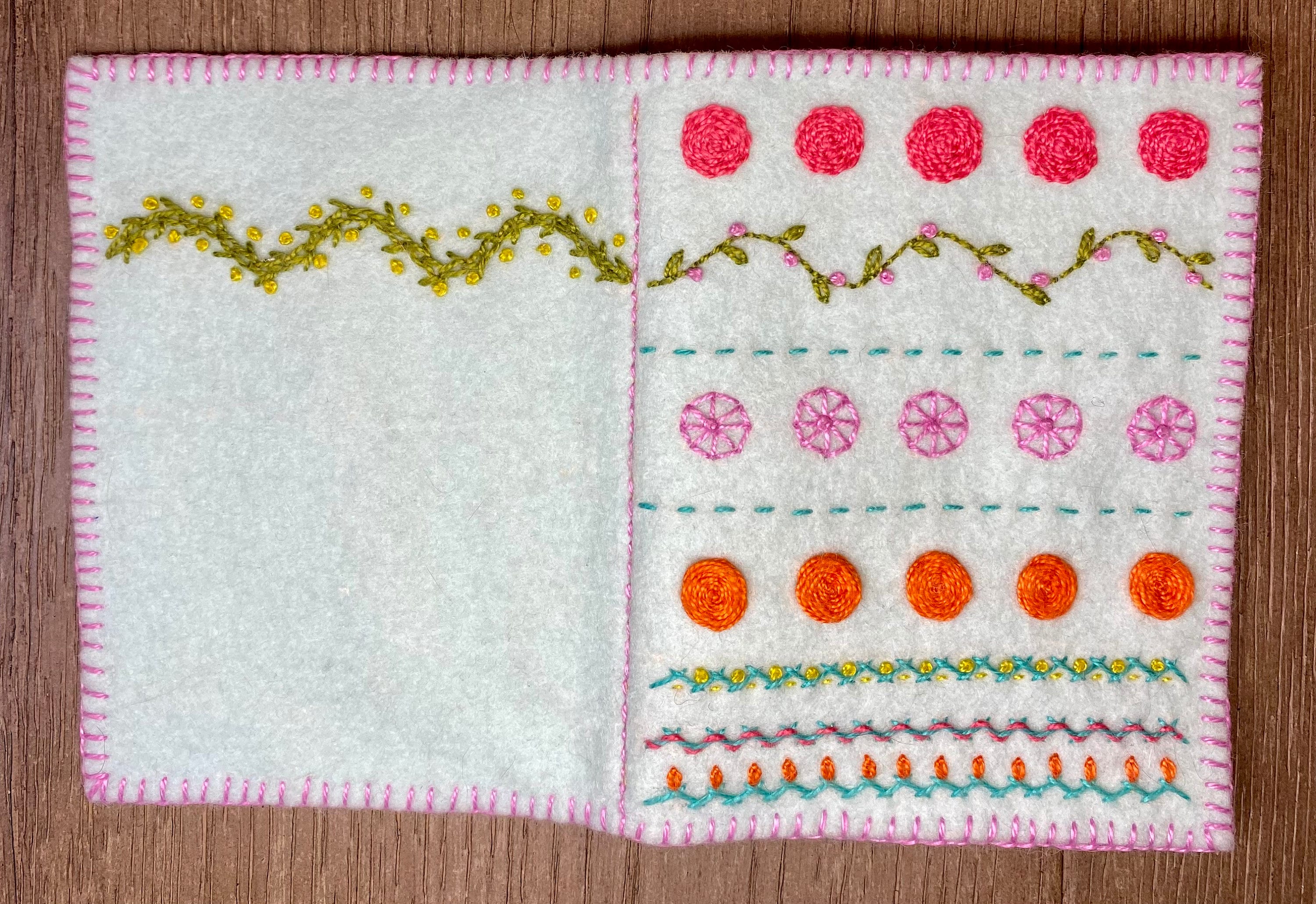 Ellens Needle Book PDF Pattern for Hand Embroidery on Wool Felt - Etsy