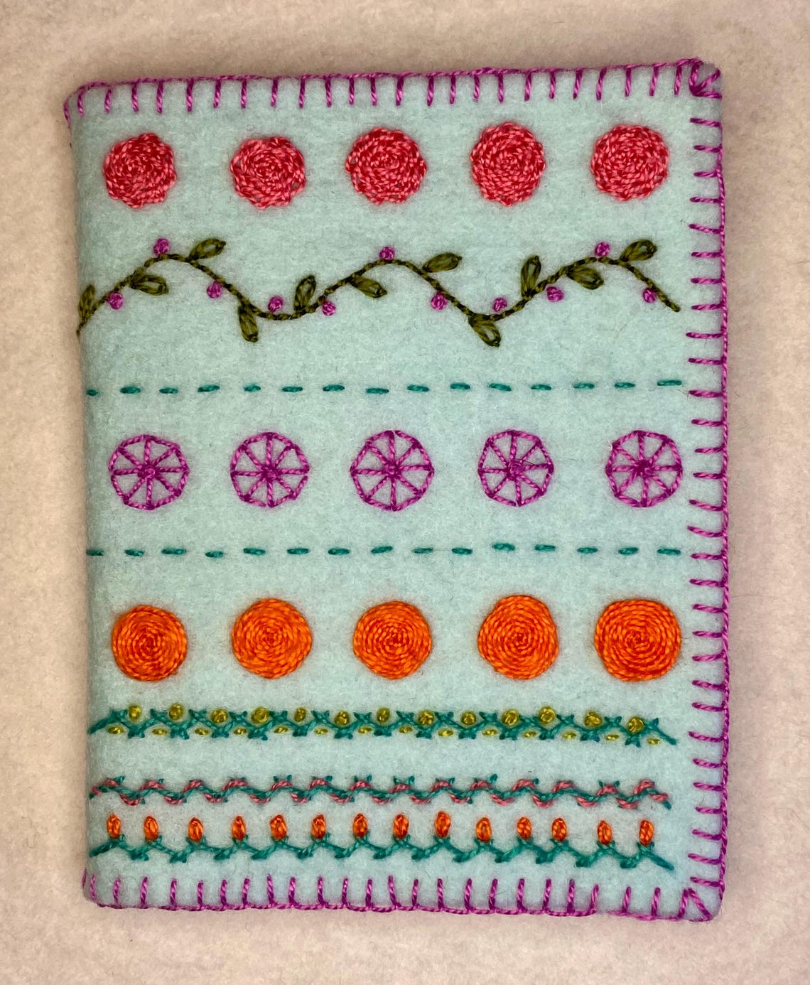 Ellen’s Needle Book Kit: Wool Felt and Hand Embroidery - Etsy