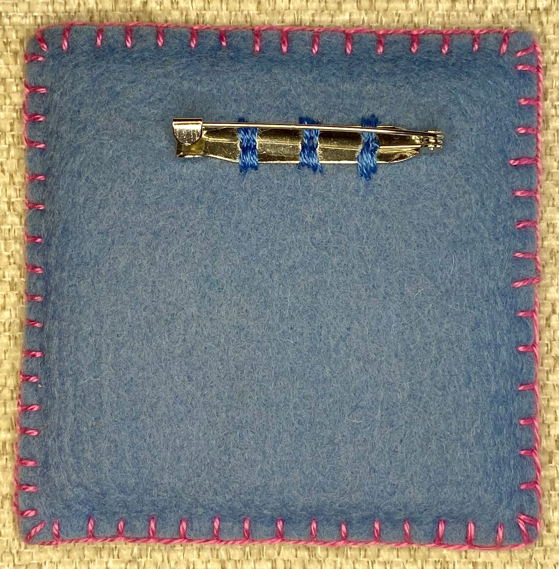 Birthday Cake Pin PDF Pattern for Wool Felt Applique and Embroidery - Etsy