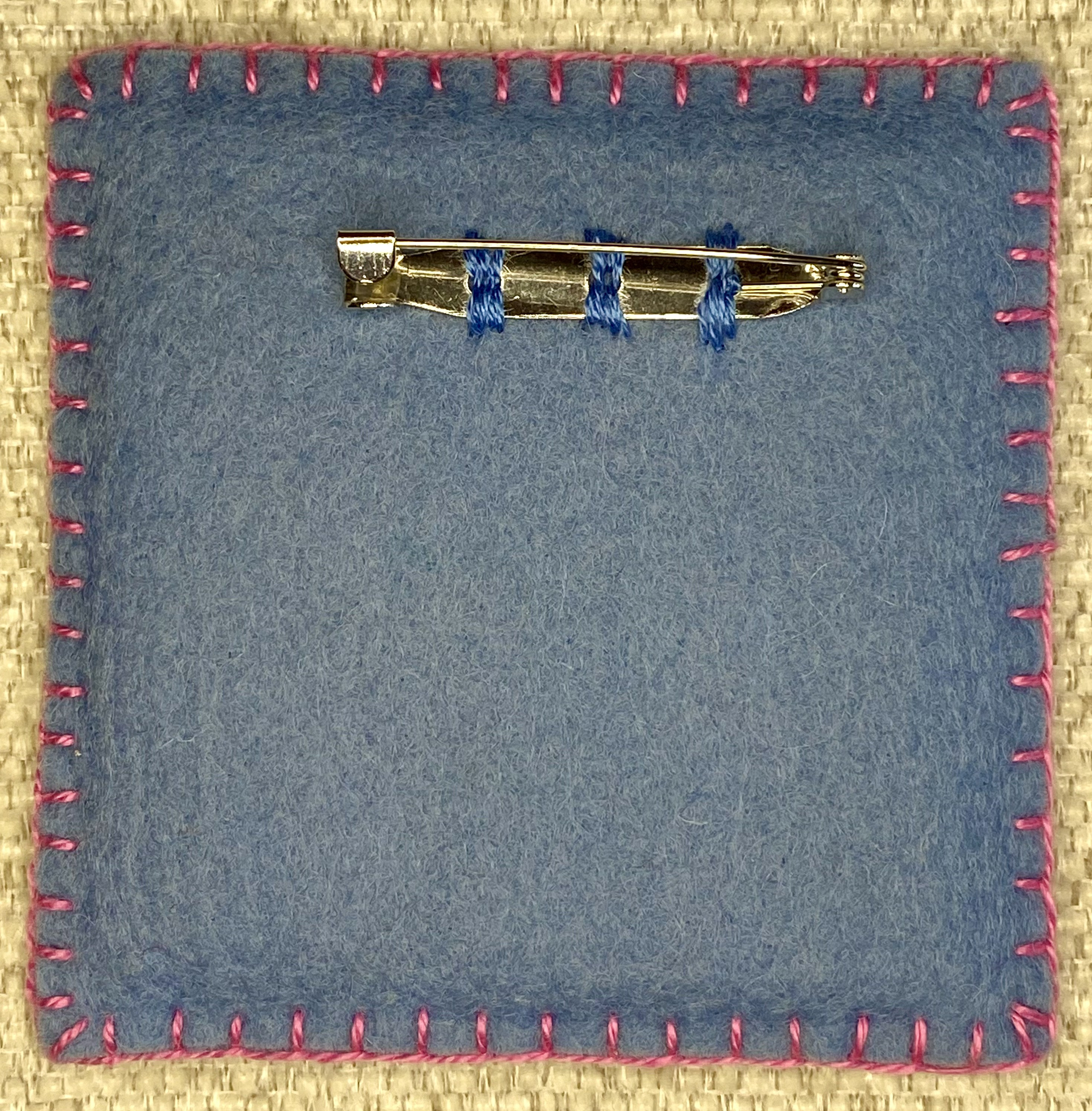 Birthday Cake Pin PDF Pattern for Wool Felt Applique and Embroidery - Etsy