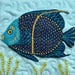 French Angelfish Pattern Wool Appliqué and Embroidery PDF - Etsy