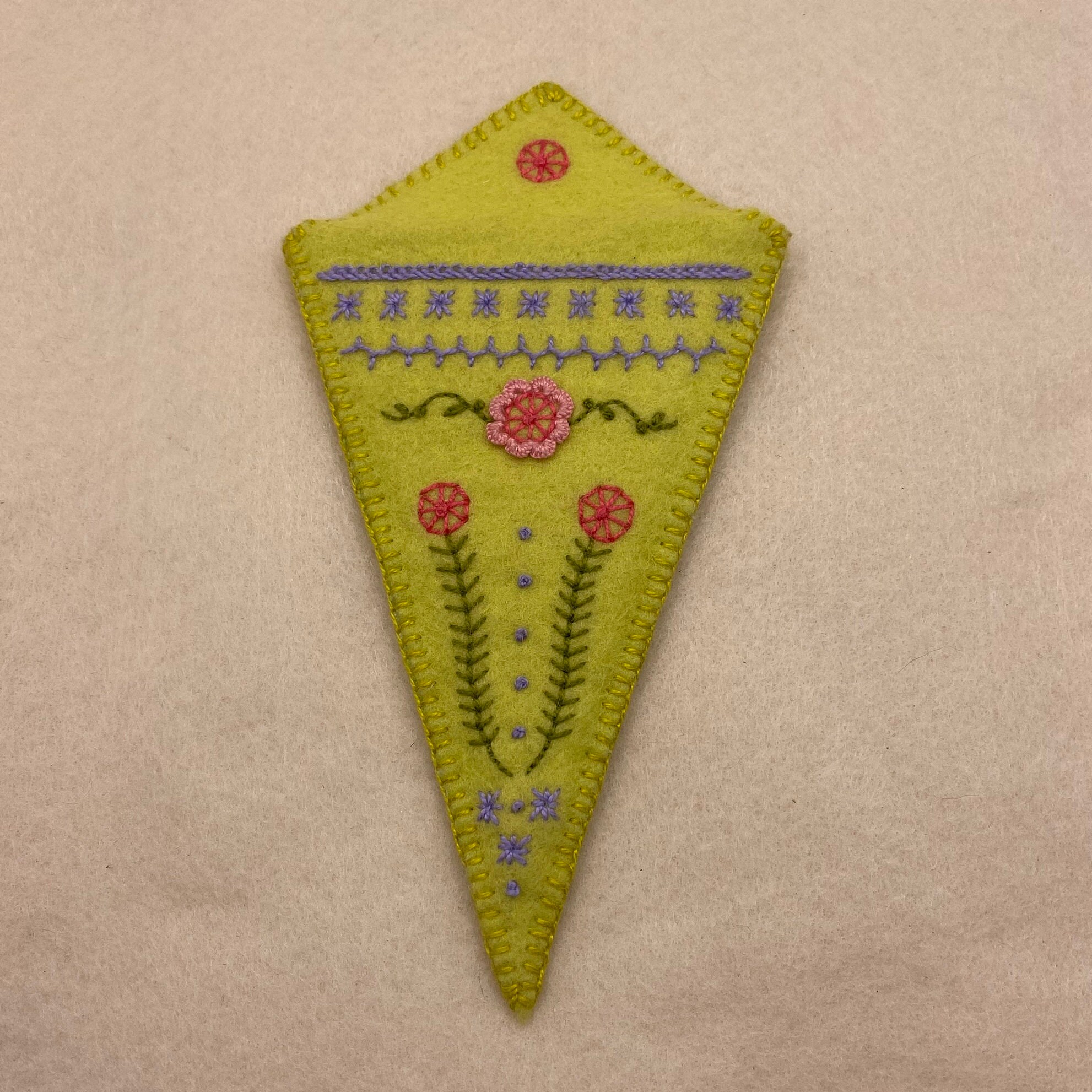 Ellens Scissor Case PDF Pattern for Hand Embroidery on Wool Felt - Etsy