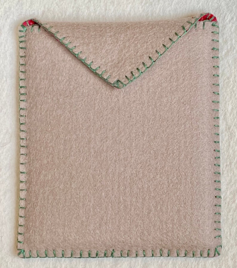 Tulip Stitchery Case PDF Pattern Wool Felt Appliqué and Hand Embroidery ...