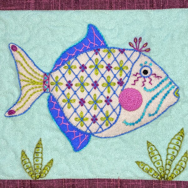 Wool Applique Quilt - Etsy