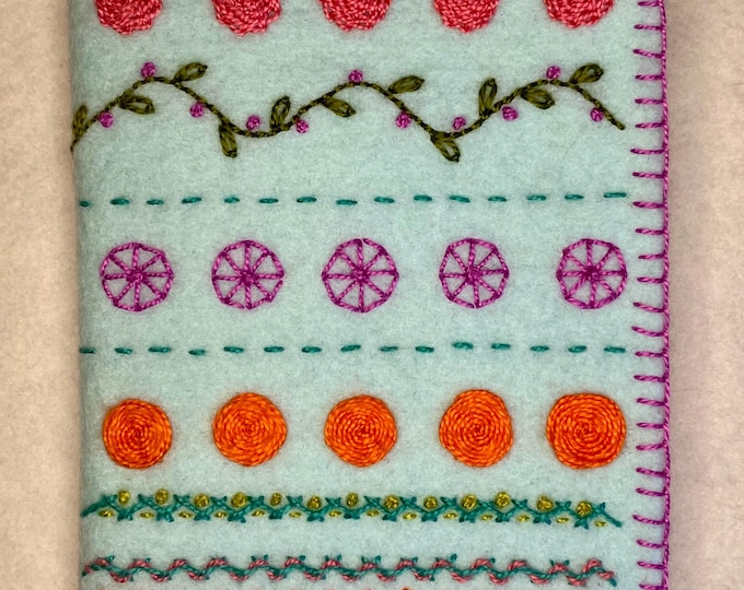 Little Bird Needle Book PDF Pattern for Hand Embroidery on Wool Felt ...