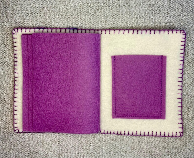 Modern Needle Book PDF Pattern Wool Appliqué and Hand Embroidery - Etsy