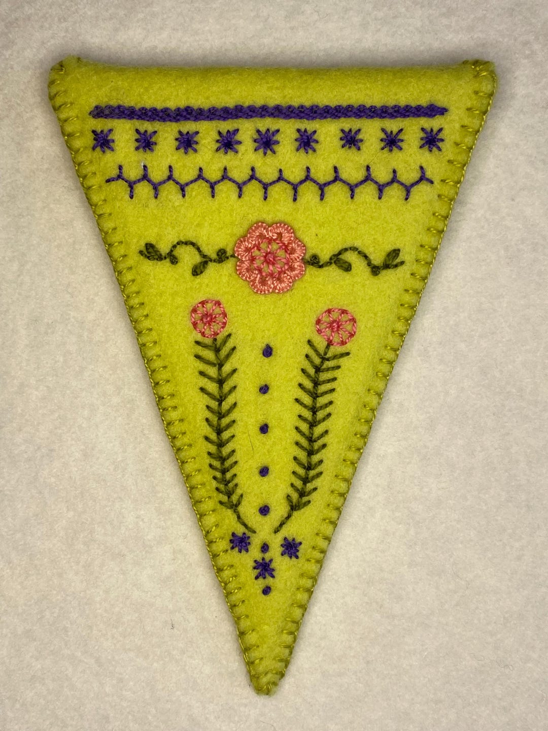 Ellen’s Scissor Case PDF Pattern for Hand Embroidery on Wool Felt - Etsy