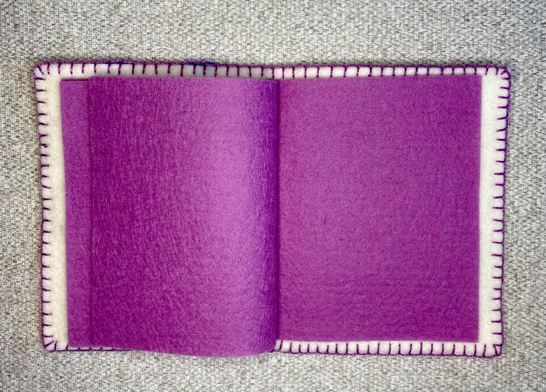 Modern Needle Book PDF Pattern Wool Appliqué and Hand Embroidery - Etsy