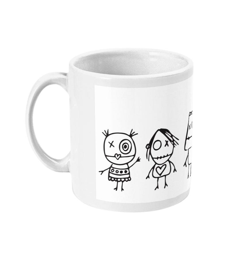 Editable Little Monsters Printable Download for Mugs AI, PNG Dye ...