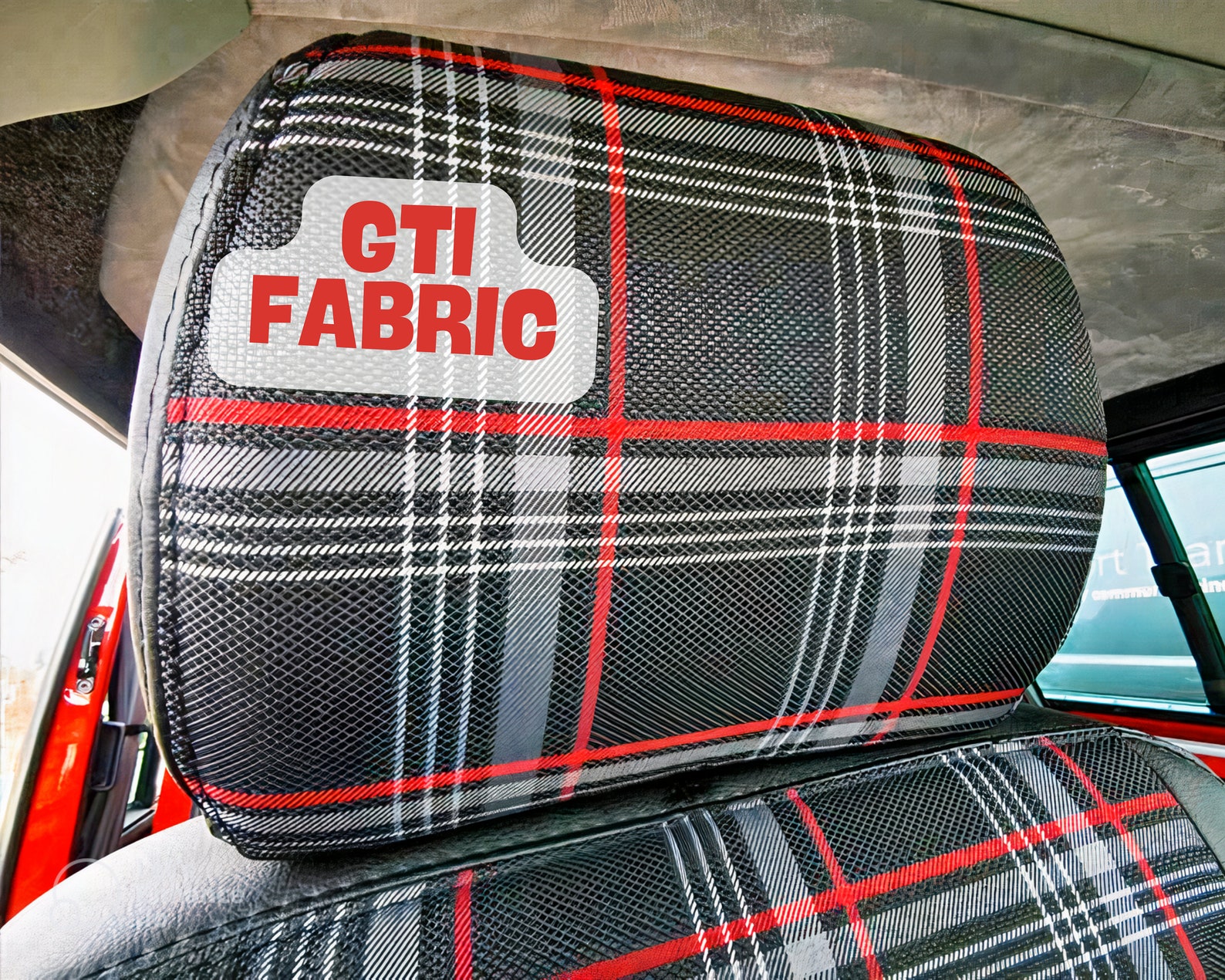 Interior Seat Cloth Fabric Upholstery MK7 VW Golf GTI MK1 MK2 T1 T2 T3 ...