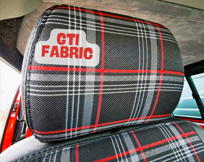 Pepita Houndstooth Car Seat Upholstery Fabric Porsche - BMW Seat ...