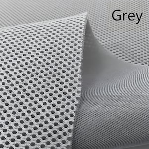 Air Spacer Sandwich Mesh Stretch Polyester Fabric Big Hole Spandex ...