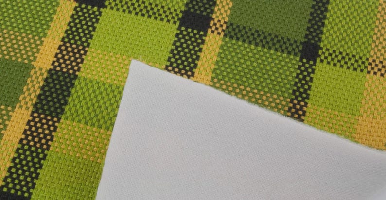 VW Westfalia Plaid Fabric Foam Backed T2 Bay 1968-79 Camper Upholstery ...