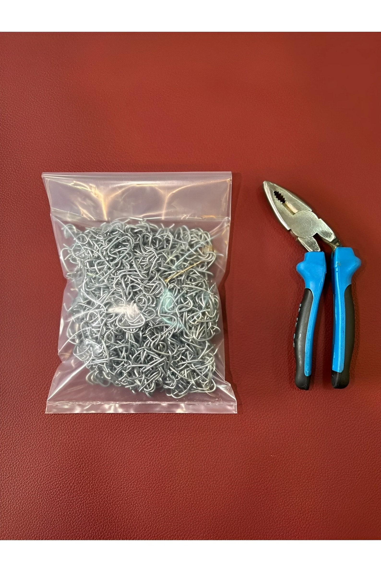 Upholstery Grip Hook Plier + 1 KG C Upholstery Hog Hook Combo - Tools ...