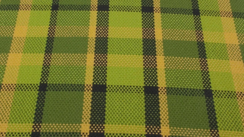VW Westfalia Plaid Fabric Foam Backed T2 Bay 1968-79 Camper Upholstery ...