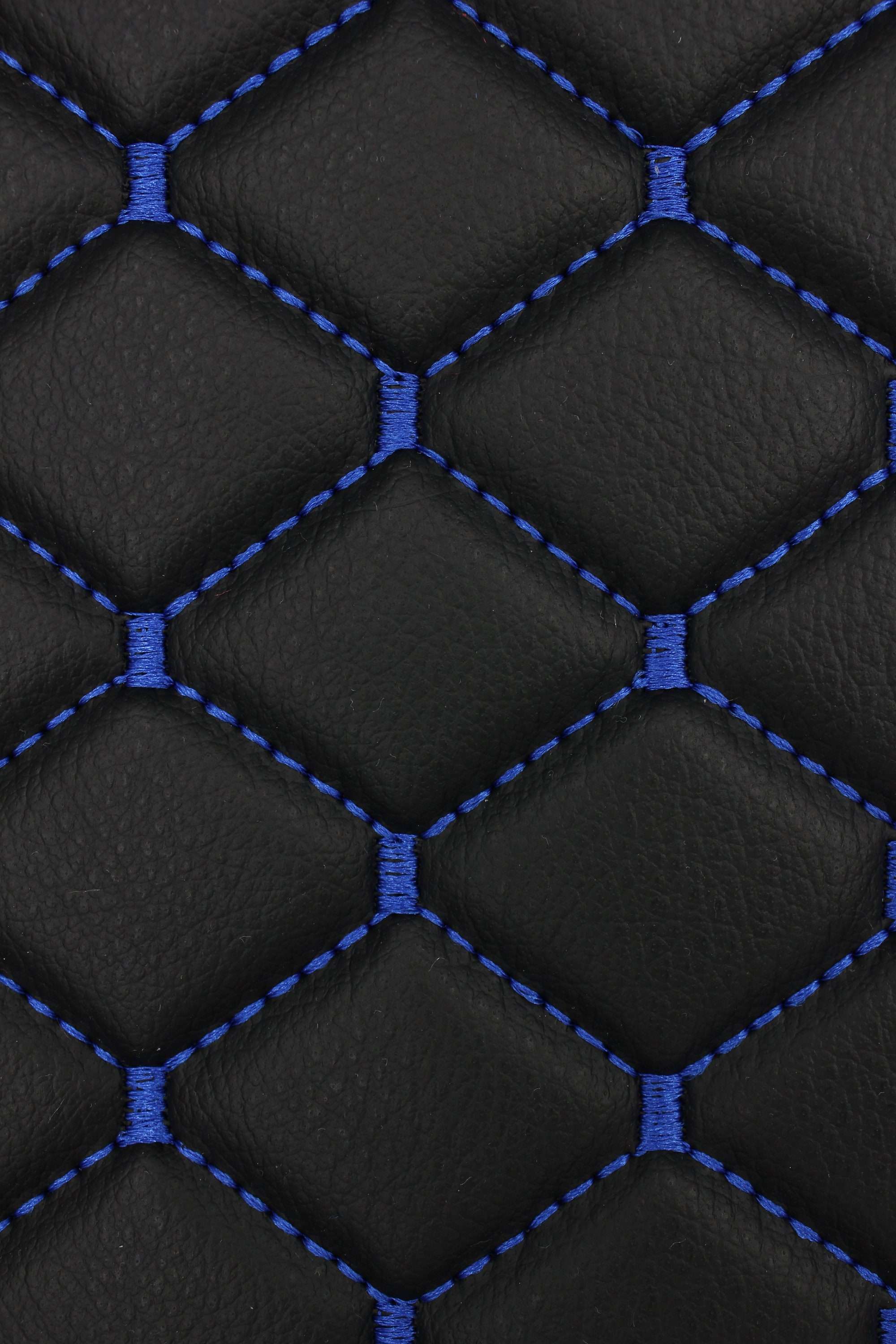 Quilted Vinyl Faux Leather Car Upholstery Fabric 2x2 5x5cm Diamond ...