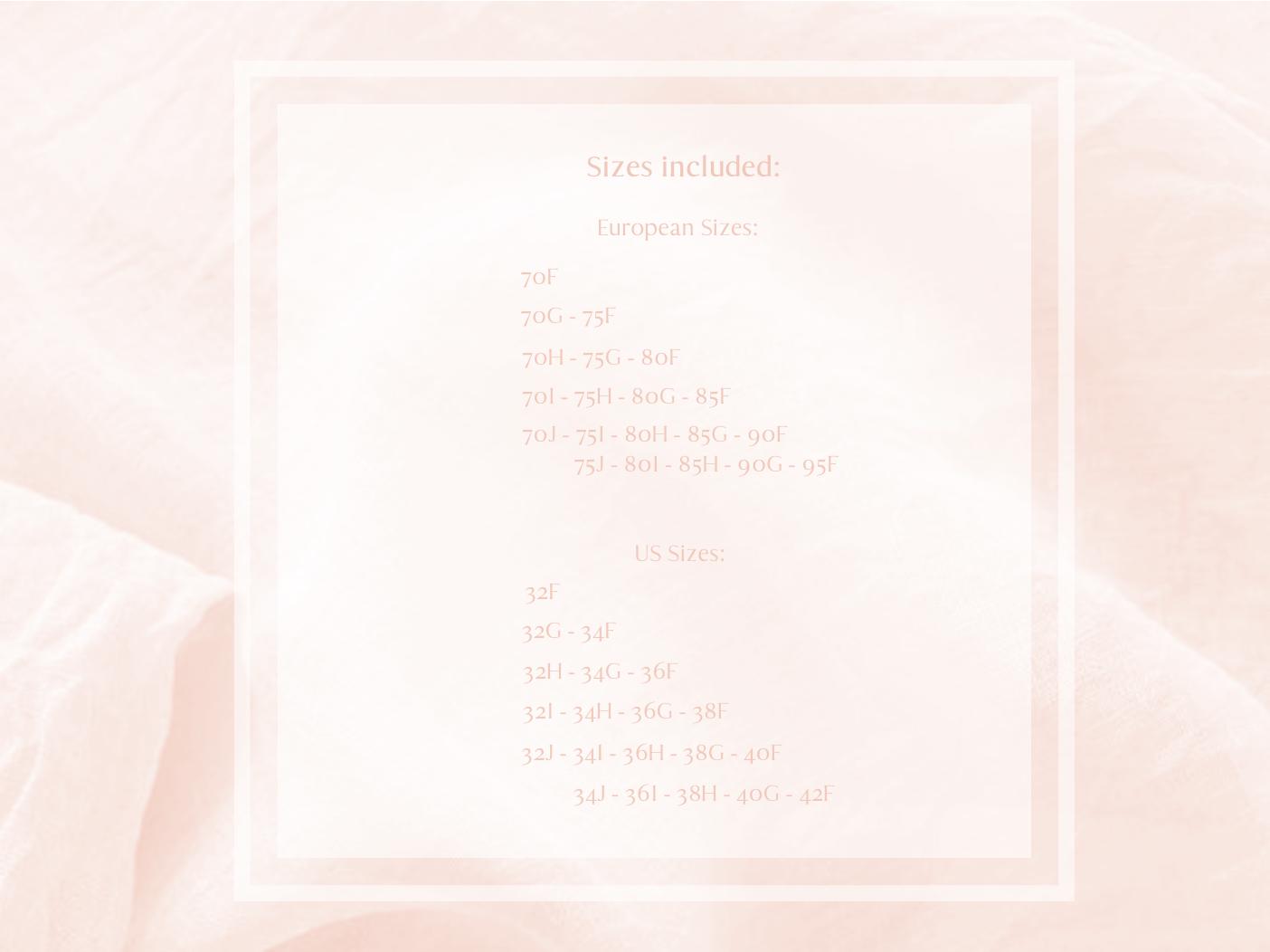 RUBY BRA cups F-J Instant Download PDF Sewing Pattern for a Balconette ...