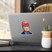 Donald Trump Hard Hat Sticker - Construction Work Sticker - Blue Collar ...