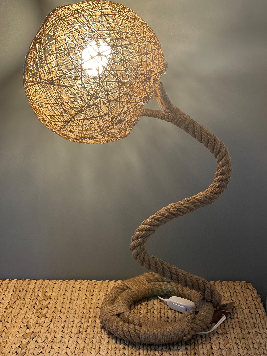 Curve Lamp - Etsy UK