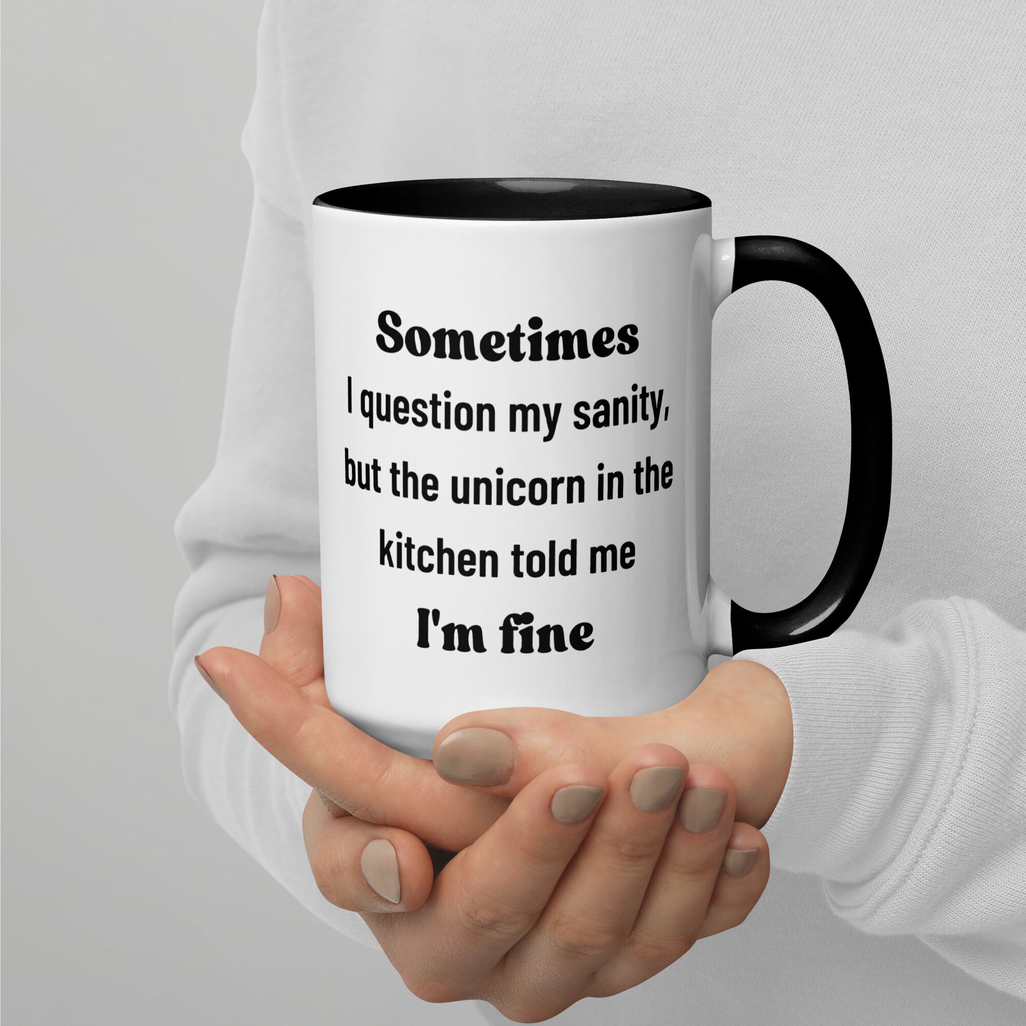 Mugs, Custom Gifts, I Am Fine Fun Coffee Mug, Tea Mug, Home and Living ...
