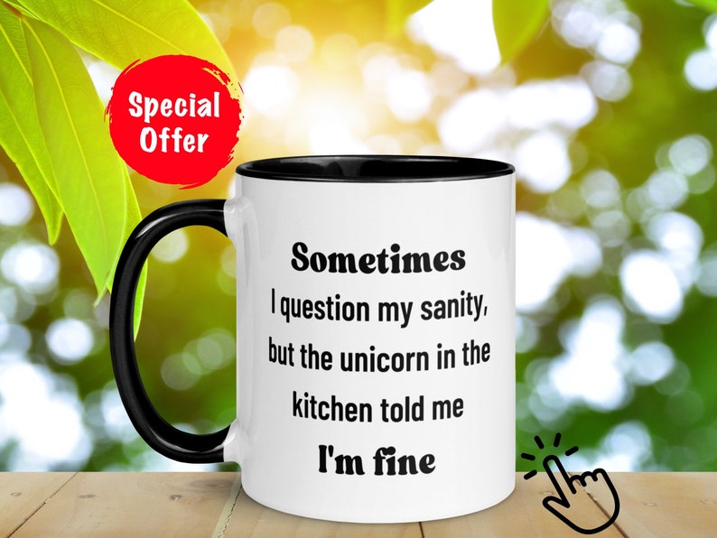 Mugs, Custom Gifts, I Am Fine Fun Coffee Mug, Tea Mug, Home and Living ...