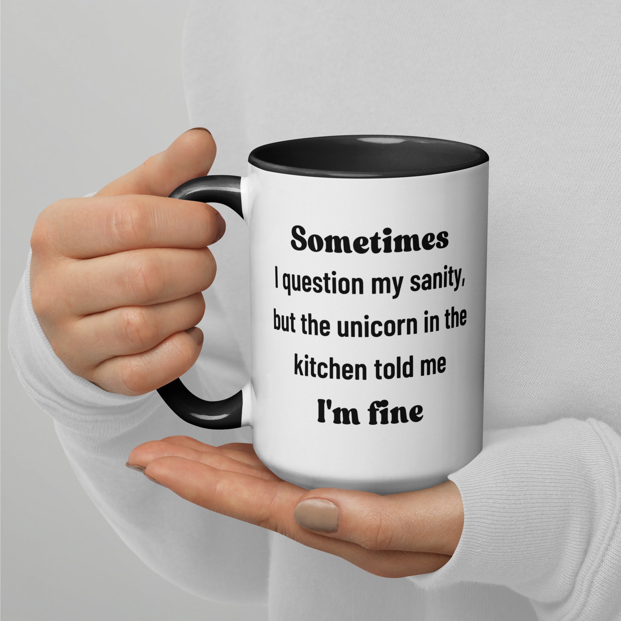 Mugs, Custom Gifts, I Am Fine Fun Coffee Mug, Tea Mug, Home and Living ...