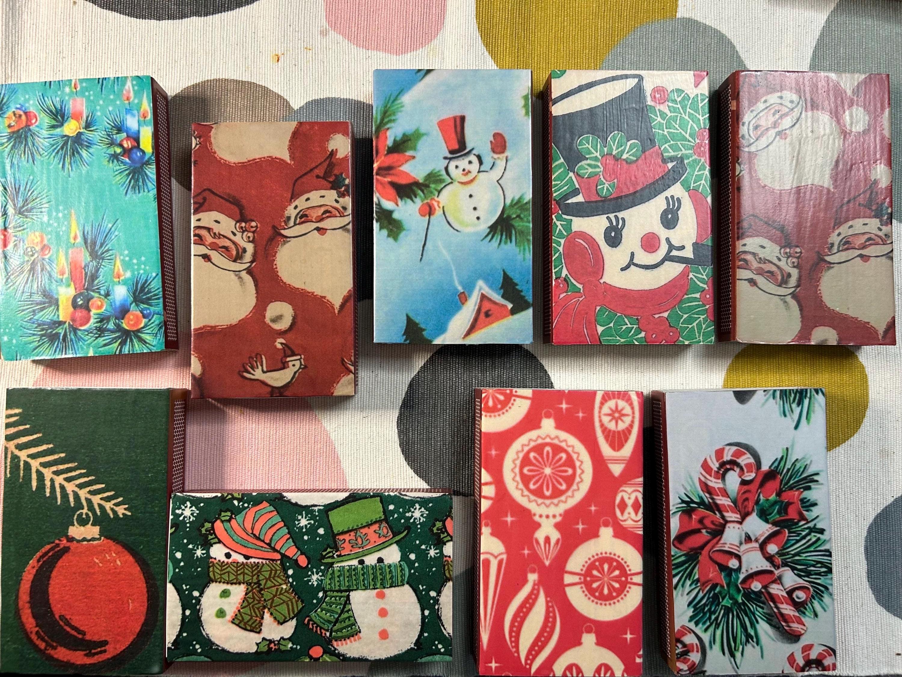 Vintage Style Christmas Matches - Extra Long, Holiday Decor - Etsy