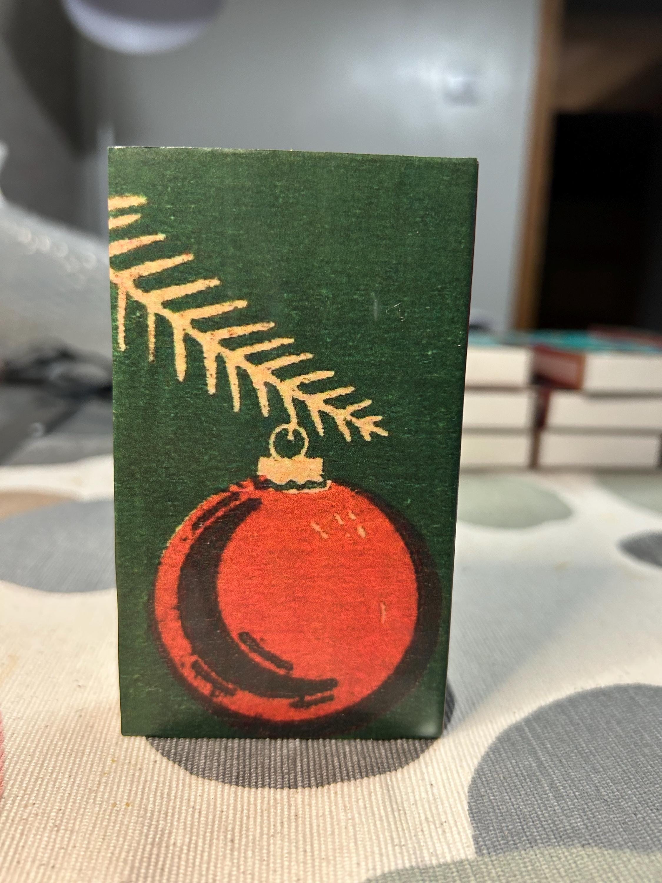 Vintage Style Christmas Matches - Extra Long, Holiday Decor - Etsy