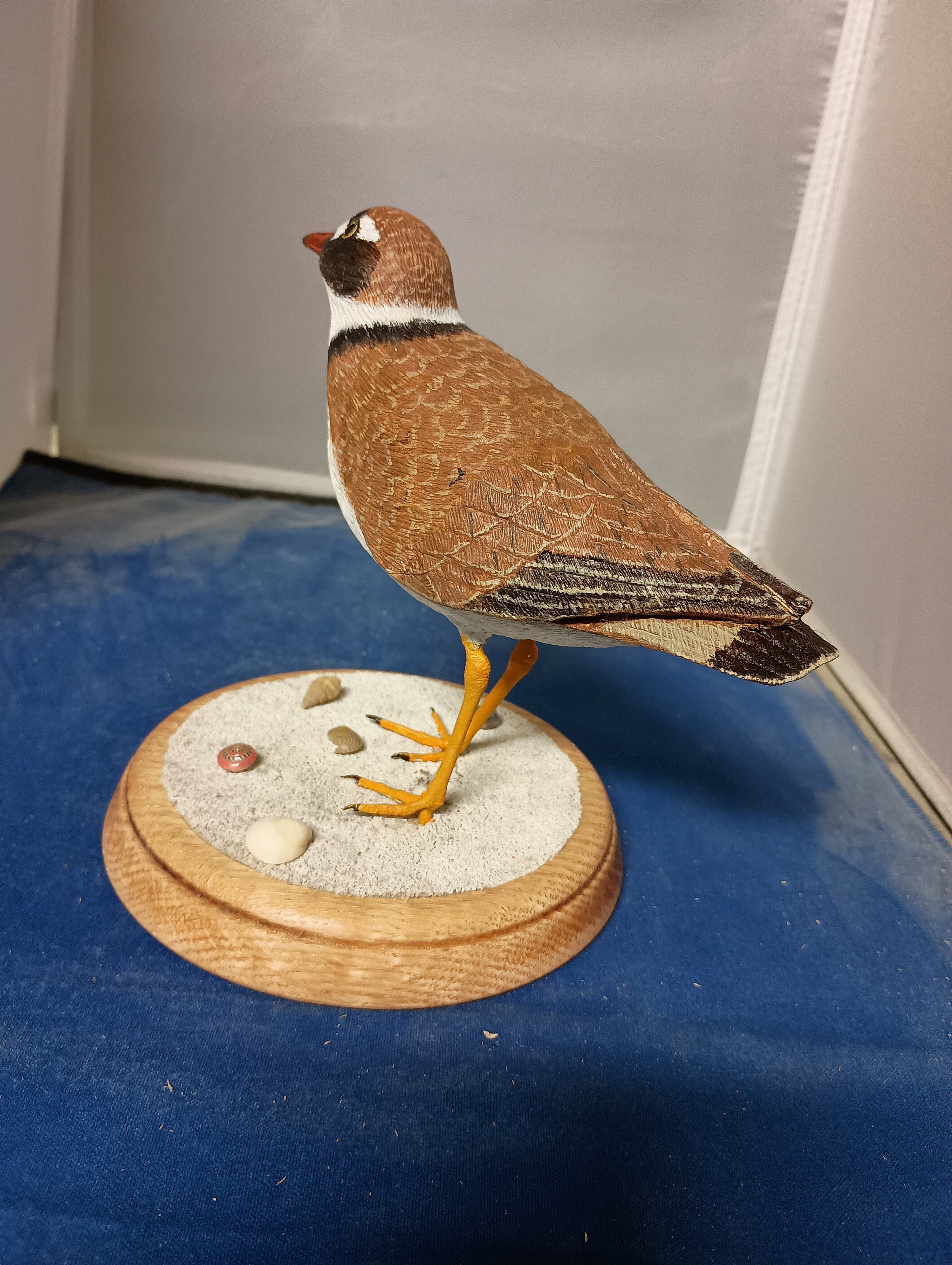 Hand Carved Life Size Semi Palmated Plover - Etsy