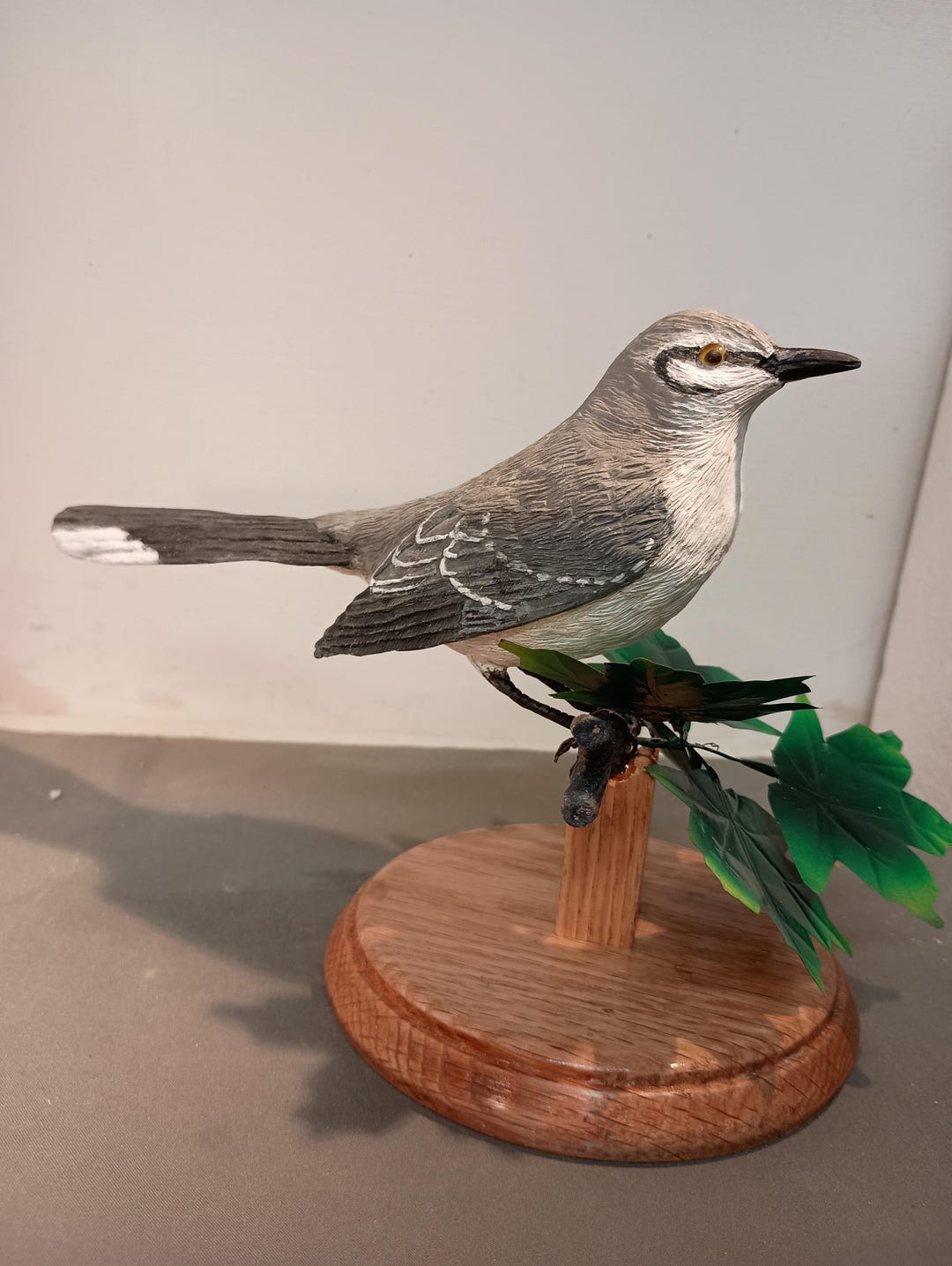 Hand Carved Life Size Northern Mockingbird - Etsy
