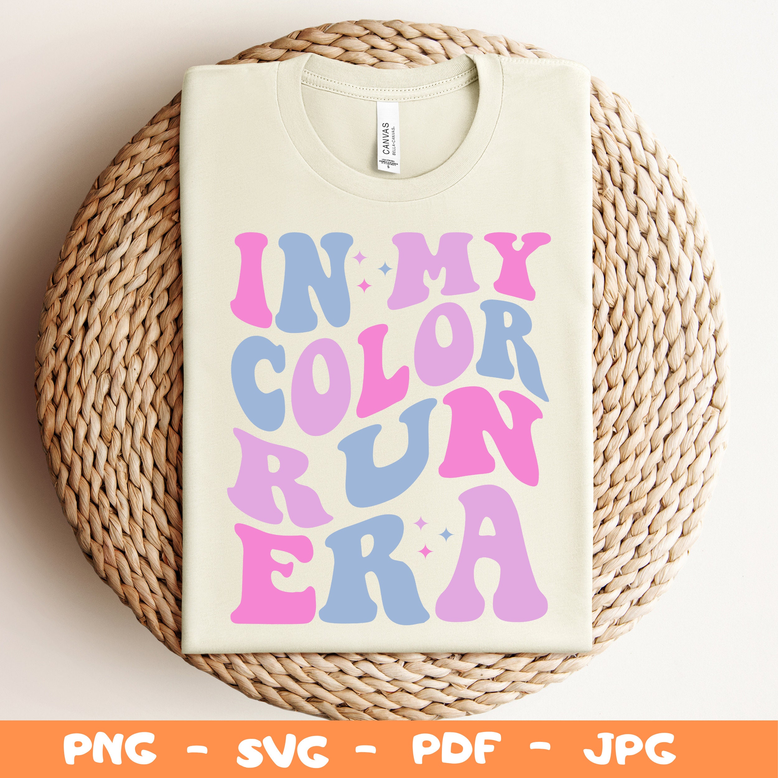 In My Color Run Era SVG, Fun Run T-shirt Design (digital Download) - Etsy