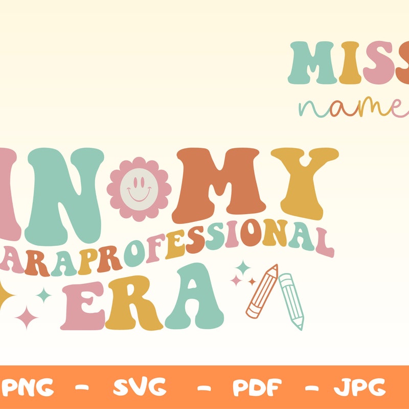 Paraprofessional Svg - Etsy
