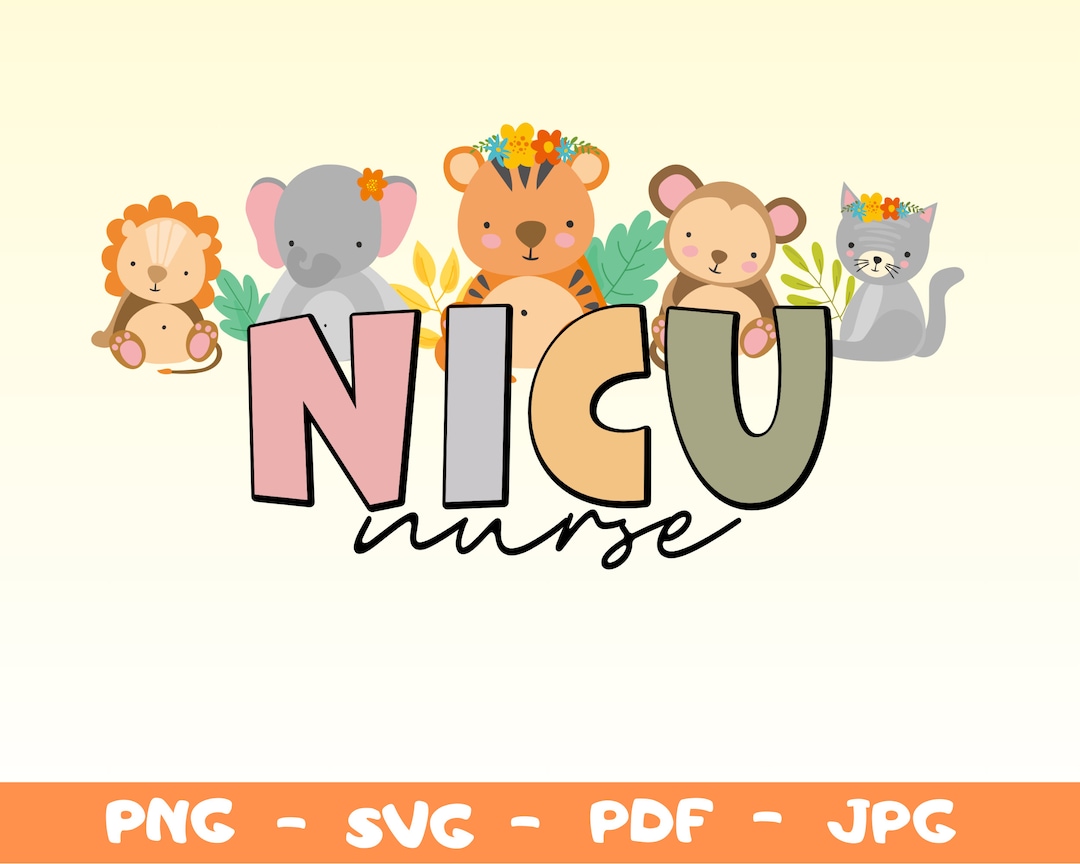 NICU Nurse Png Svg,nicu Nurse Tshirt Png Svg,pediatric Nurse Shirt With ...