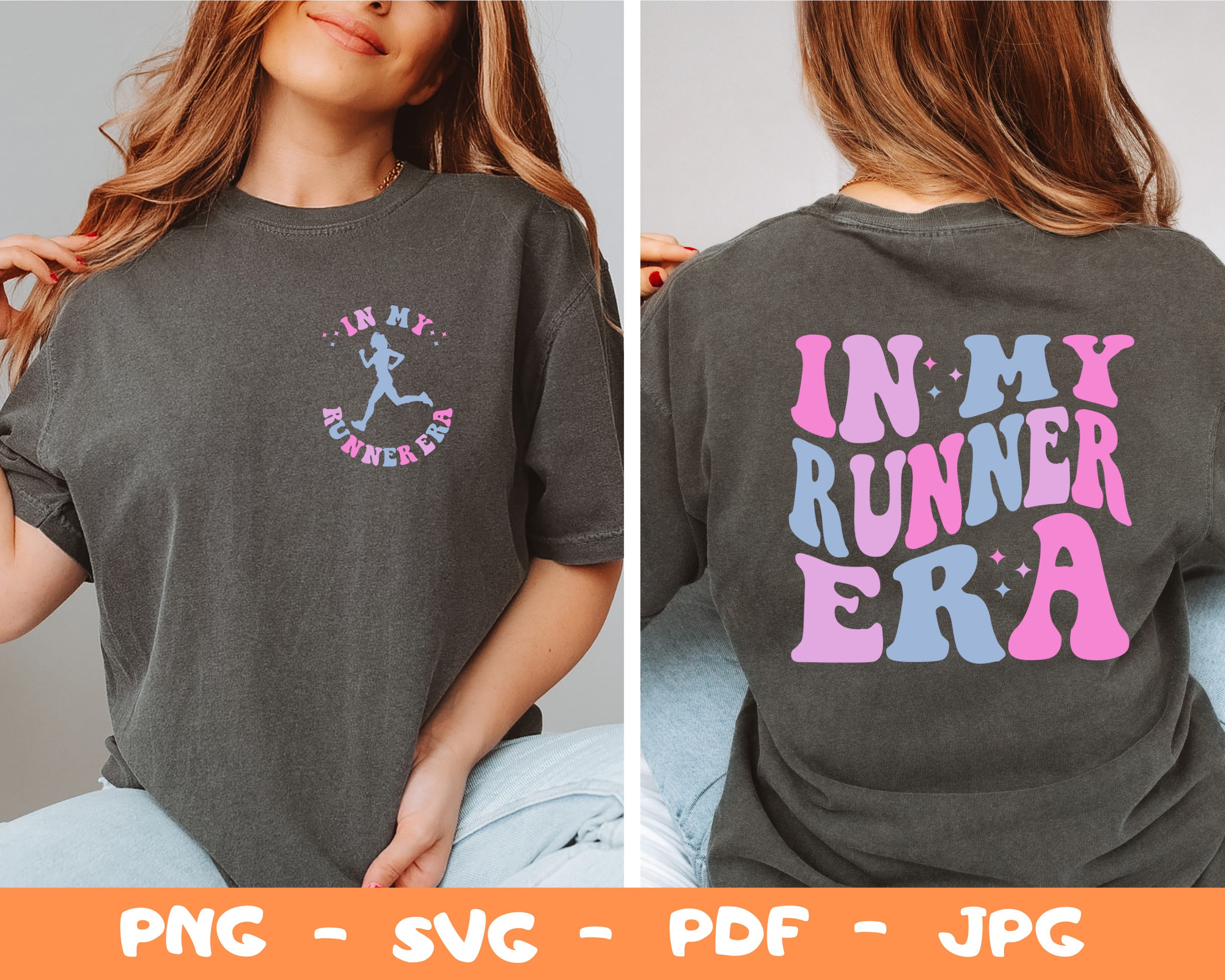 In My Runner Era SVG PNG, Marathon Athlete Design (digital Download) - Etsy