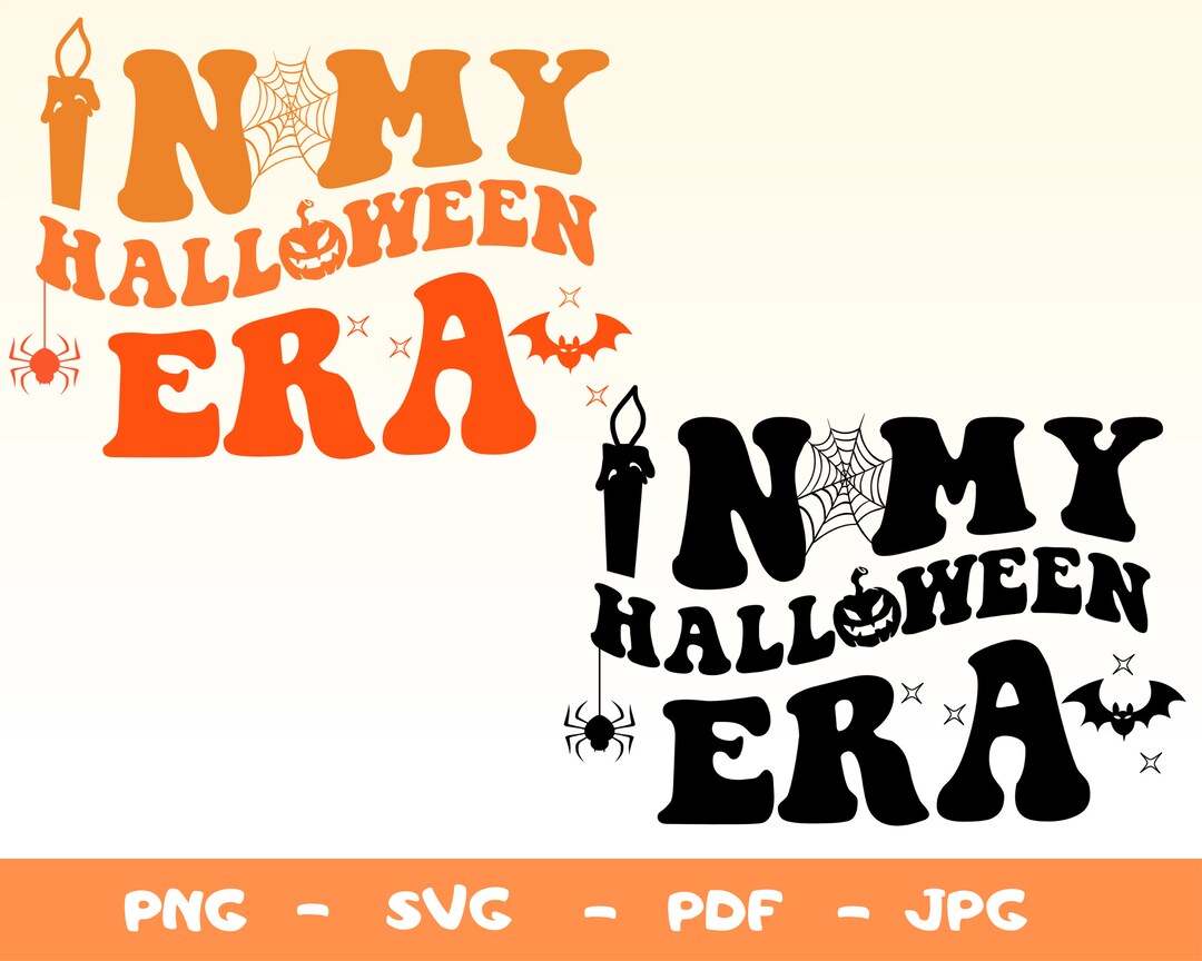 In My Halloween Era Svg,png,halloween Png,halloween Era Png,halloween ...