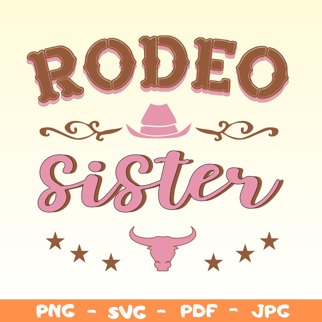 Rodeo Family Birthday Party Svg, Rodeo Sister Png, Western Daughter Svg ...