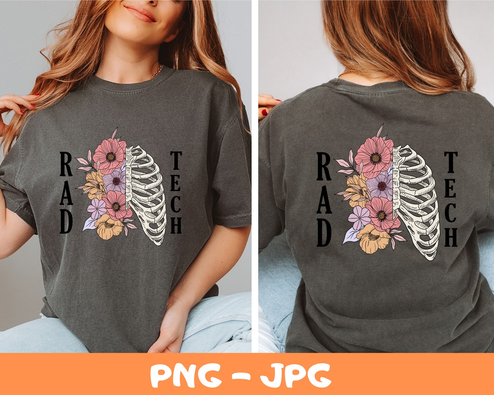 Flower Radiology Svg,retro Radiology Png,rad Tech Svg,retro Xray ...