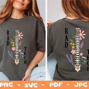 Flower Radiology Svg,retro Radiology Png,rad Tech Svg,retro Xray ...