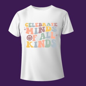Celebrate Minds of All Kinds Svg,autism Awareness Svg ,special ...