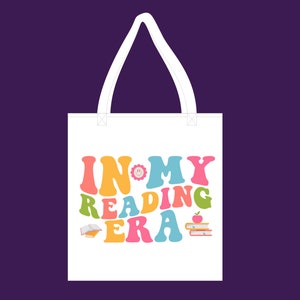 In My Reading Era Png,svg,in My Era Png,reading Png,gift for Book Lover ...