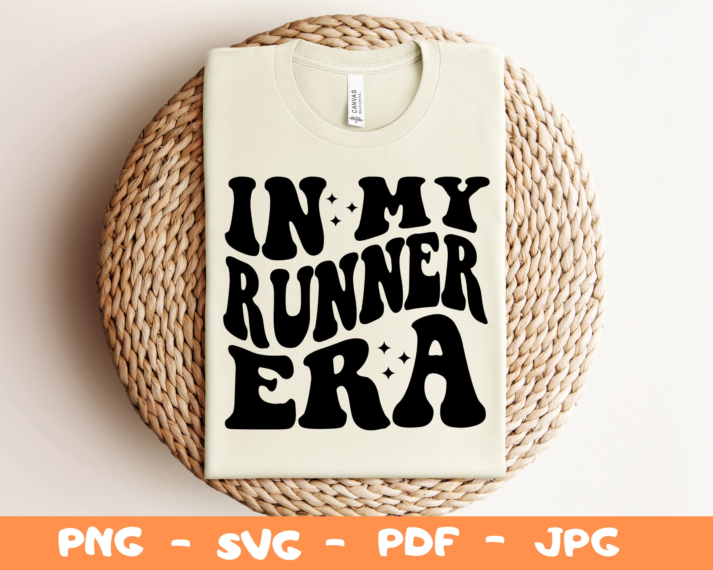 In My Runner Era SVG PNG, Marathon Athlete Design (digital Download) - Etsy