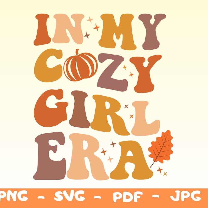 Girl Fall Svg - Etsy