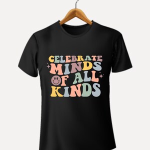 Celebrate Minds of All Kinds Svg,autism Awareness Svg ,special ...