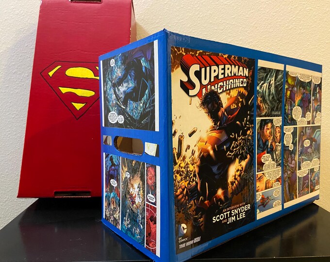 Superman Custom Comic Box - Etsy