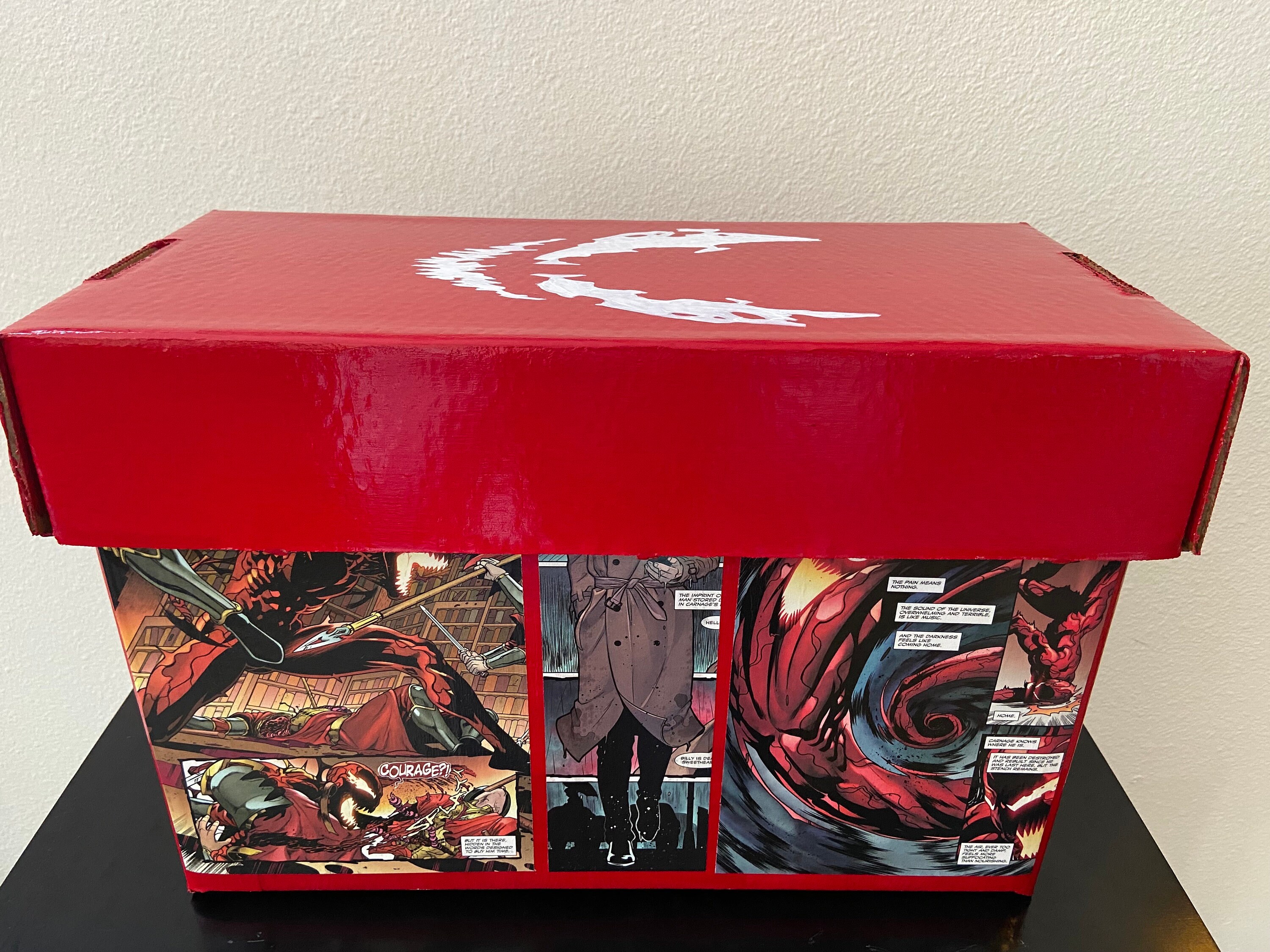 Carnage Custom Comic Box - Etsy
