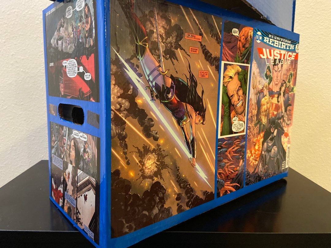 Justice League Custom Comic Box - Etsy
