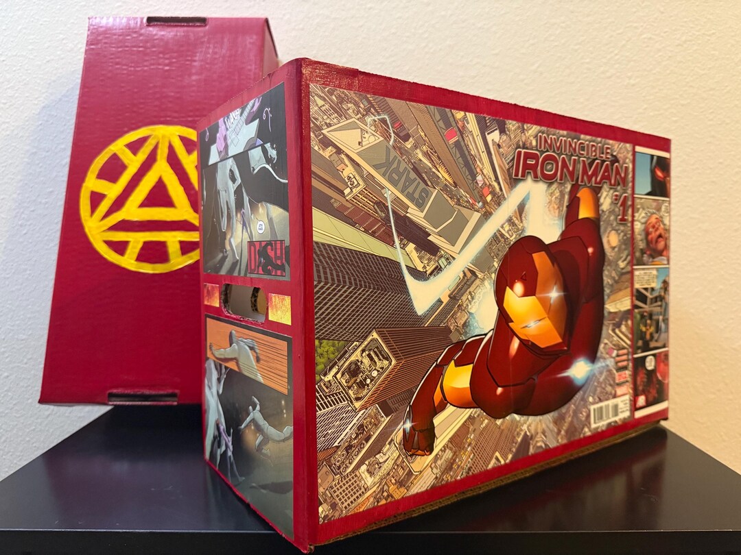 Ironman Custom Comic Box - Etsy